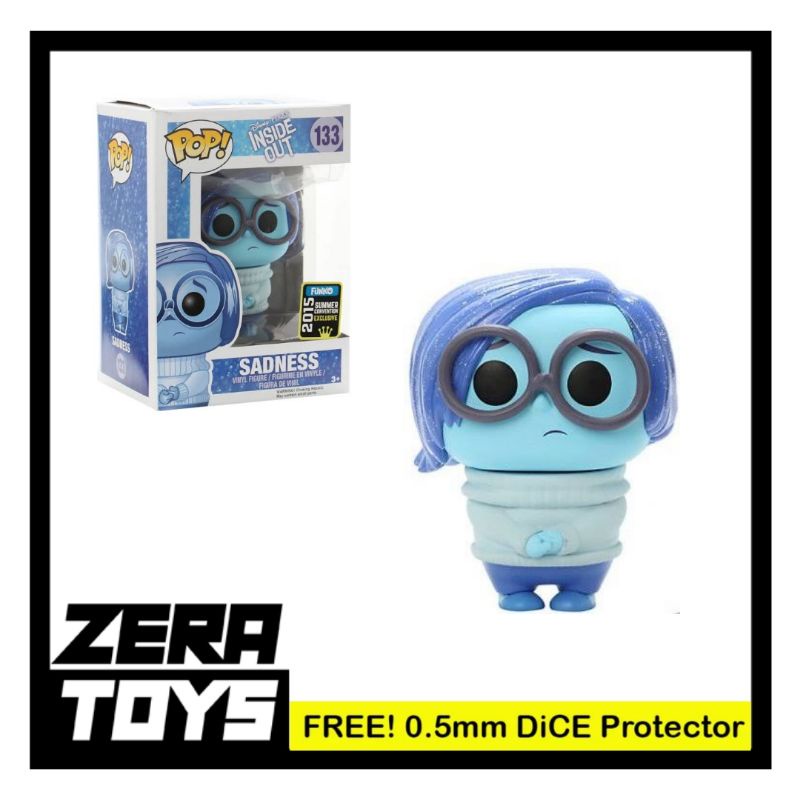 Funko Pop! : Inside Out - Sadness Glitter ( Convention Exclusive ...