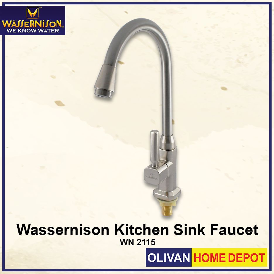 WASSERNISON Kitchen Sink Faucet WN 2115 | Shopee Philippines