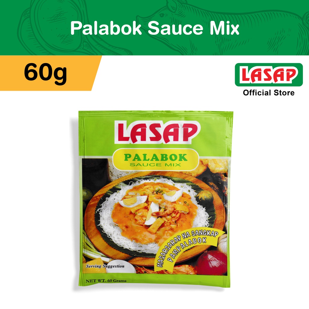 Lasap Palabok Pinoy Food Mix 60g | Shopee Philippines