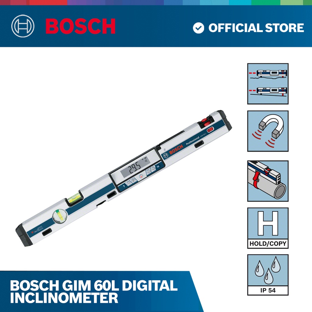 Bosch GIM 60L Digital Inclinometer - Tools/Accessories | Shopee Philippines