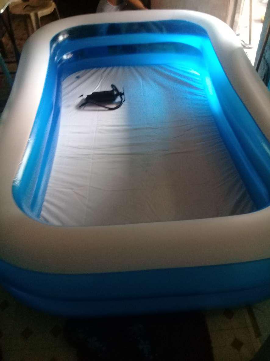 bestway 54006 home swimming pool 262*175*51cm with pump | Shopee ...