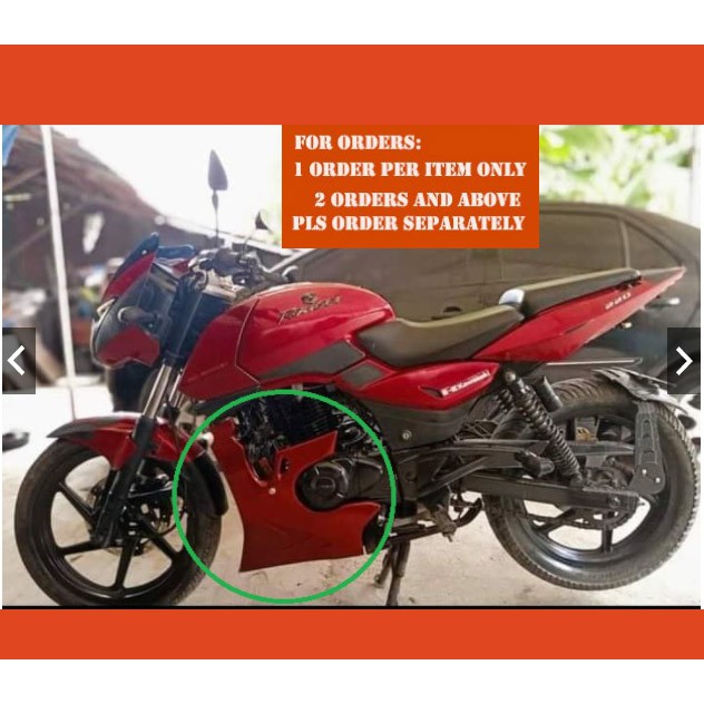 Rouser 135/180/200/220 semi full engine cover | Shopee Philippines