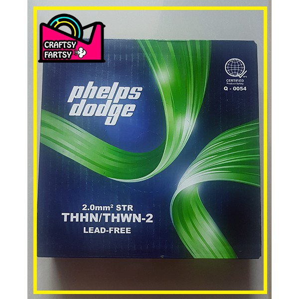 (PER METER) Phelps Dodge THHN Stranded Wire 2.0mm (#14/7) | Shopee ... (PER METER) Phelps Dodge THHN Stranded Wire 2.0mm (#14/7) | Shopee ...