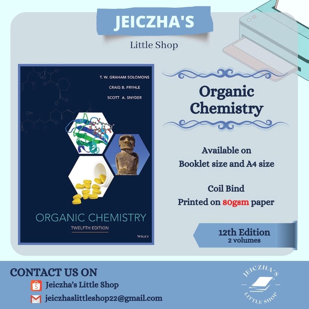 Organic Chemistry [12th Edition] | Shopee Philippines