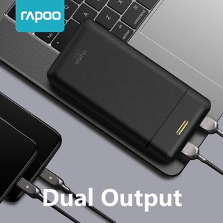 Rapoo S2002 20000mAh Lithium Polymer LED Indicator High Quality Fast ...