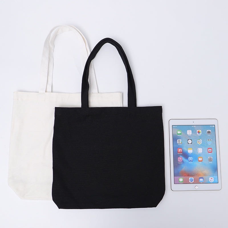 Canvas Tote Bag Plain Design Katcha Bag Top-handle bag Can be print ...