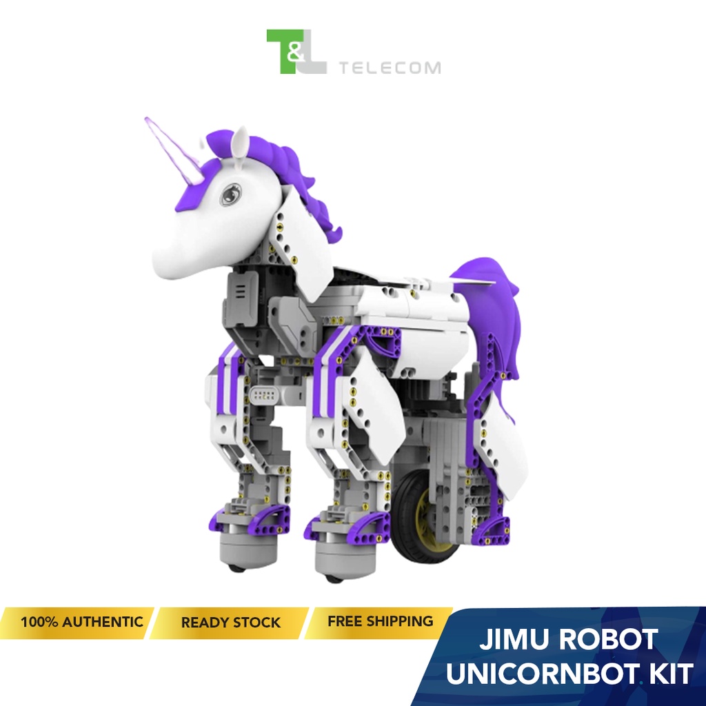 JIMU Robot UnicornBot Kit UBTech Mythical Series | Unicornbot Kit-App-Enabled Building & Coding ...