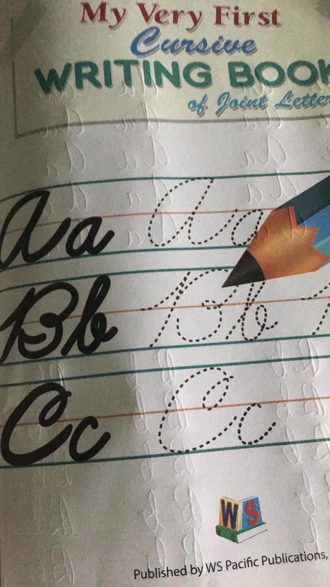 My Very First Cursive Writing Book | Shopee Philippines