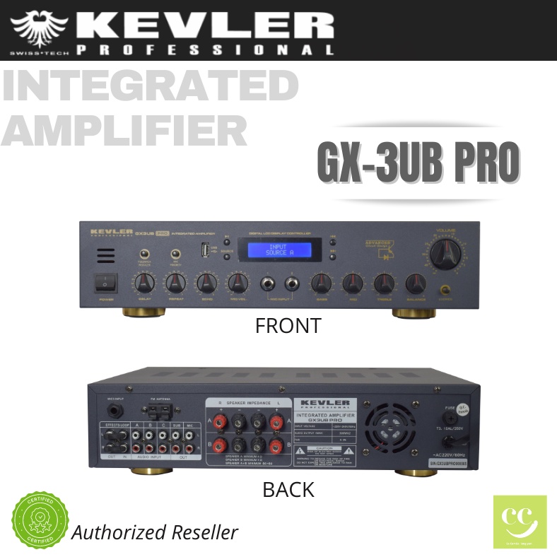 KEVLER Professional High Power Karaoke Amplifier Gx 3Ub Pro | Shopee ... KEVLER Professional High Power Karaoke Amplifier Gx 3Ub Pro | Shopee ...