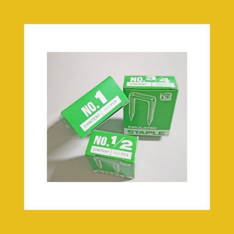 Insulated Staple / Insulated Staple Wire /Staple Wire(100PCS) | Shopee ...