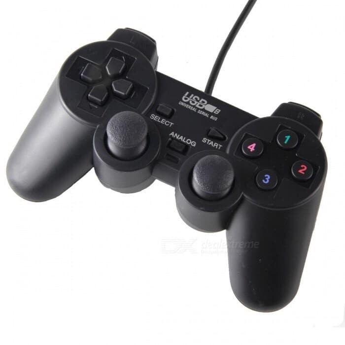 Wired USB Gamepad Controller Joystick For PC Computer Laptop | Shopee ...