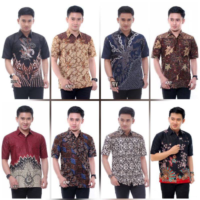 Batik Clothes Men ABADI BATIK Shirt Men BATIK Short Arm Short Arm ...