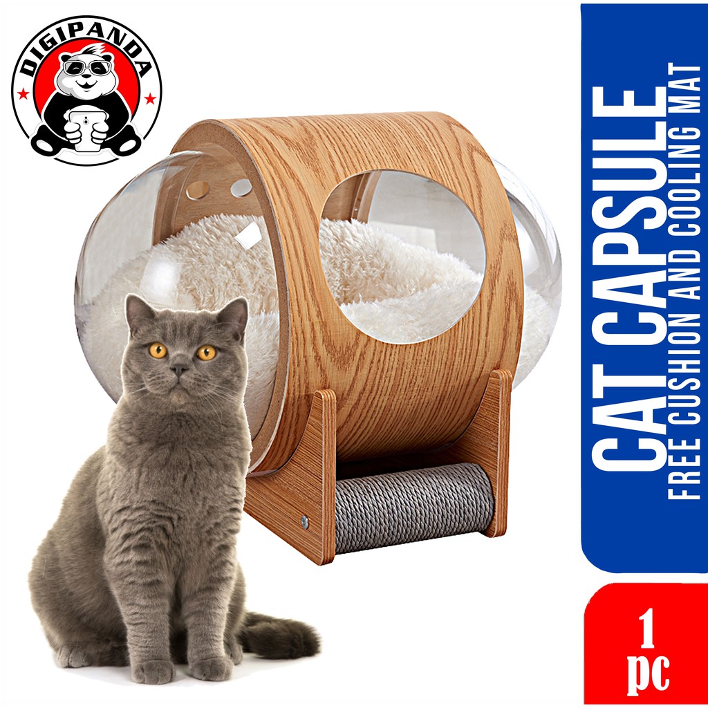 Spaceship Alpha, Cozy Pet Bed for Cat & Dog, Designed & Modern Cat ...