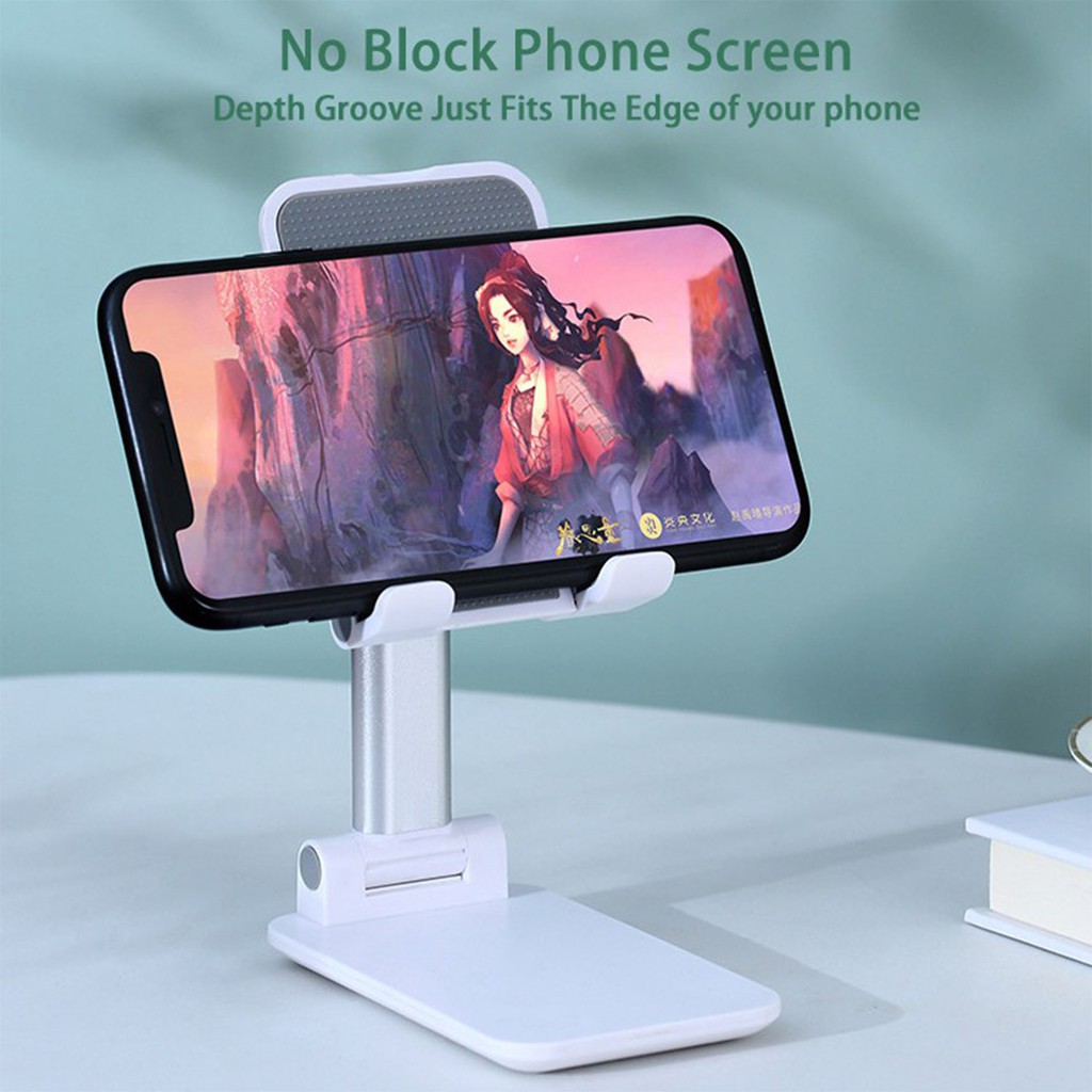 Telescopic Folding Smart Phone Tablet Stand Adjustable Holder | Shopee ...