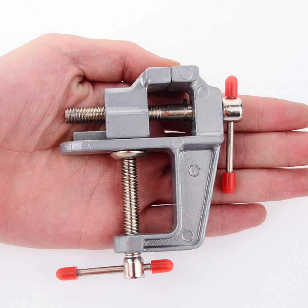 Aluminum Bench Table Swivel Lock Clamp Vice Craft | BeeCost