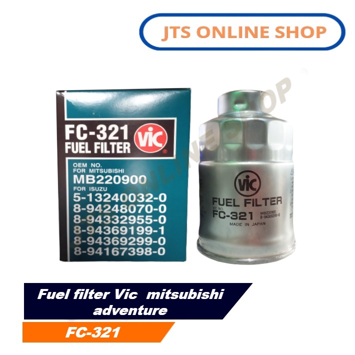 Fuel filter Vic FC-321 mitsubishi adventure | Shopee Philippines