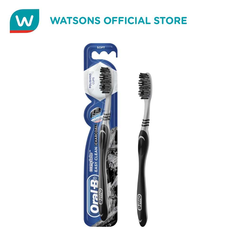 ORAL-B Complete Easy Clean Charcoal Toothbrush 1s | Shopee Philippines ORAL-B Complete Easy Clean Charcoal Toothbrush 1s | Shopee Philippines