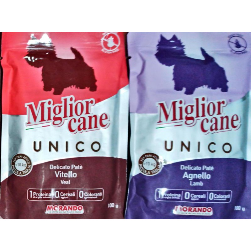 Miglior Cane Unico - Morando Wet Food for Dog 100g | Shopee Philippines