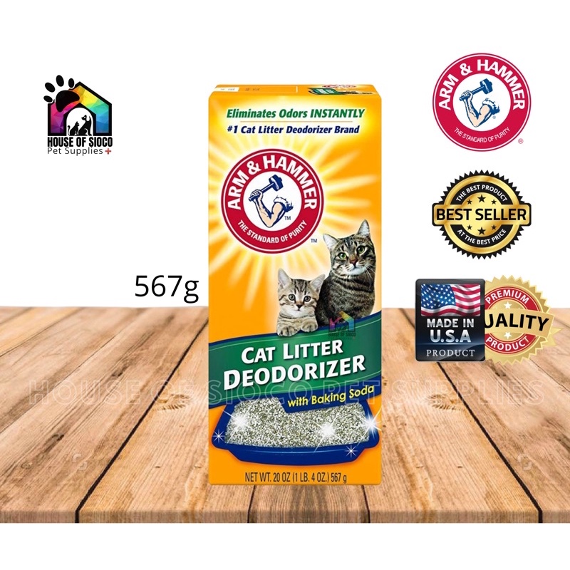 Arm & Hammer Cat Litter Deodorizer w/ Baking Soda 567g | Shopee Philippines