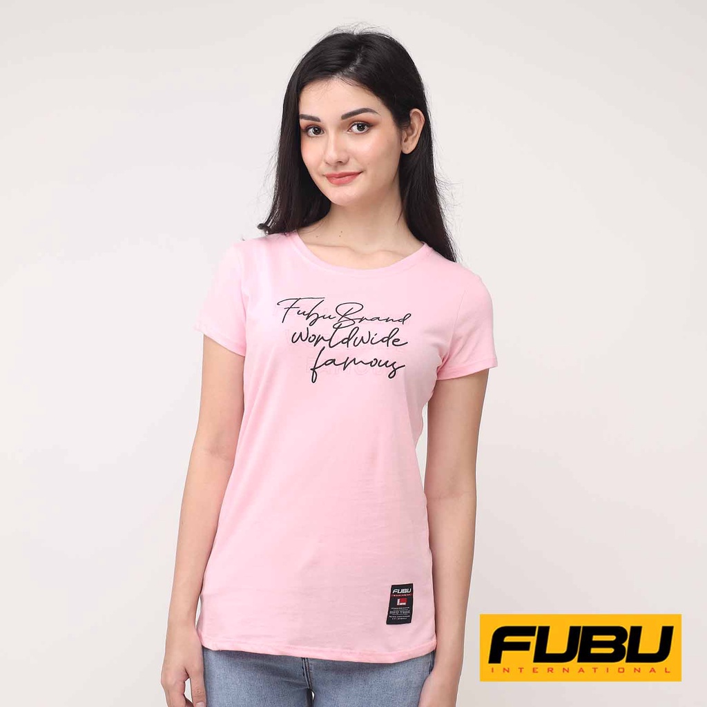 Fubu Girls Round Neck Jersey Knits Short Sleeve QOT01-0032 (P.Pink ...