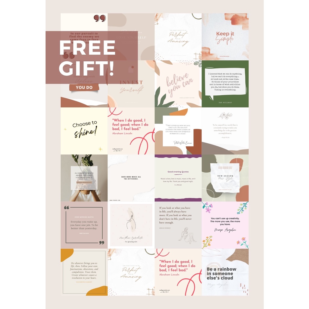 ASSORTED AESTHETIC DESIGN STICKERS | Shopee Philippines