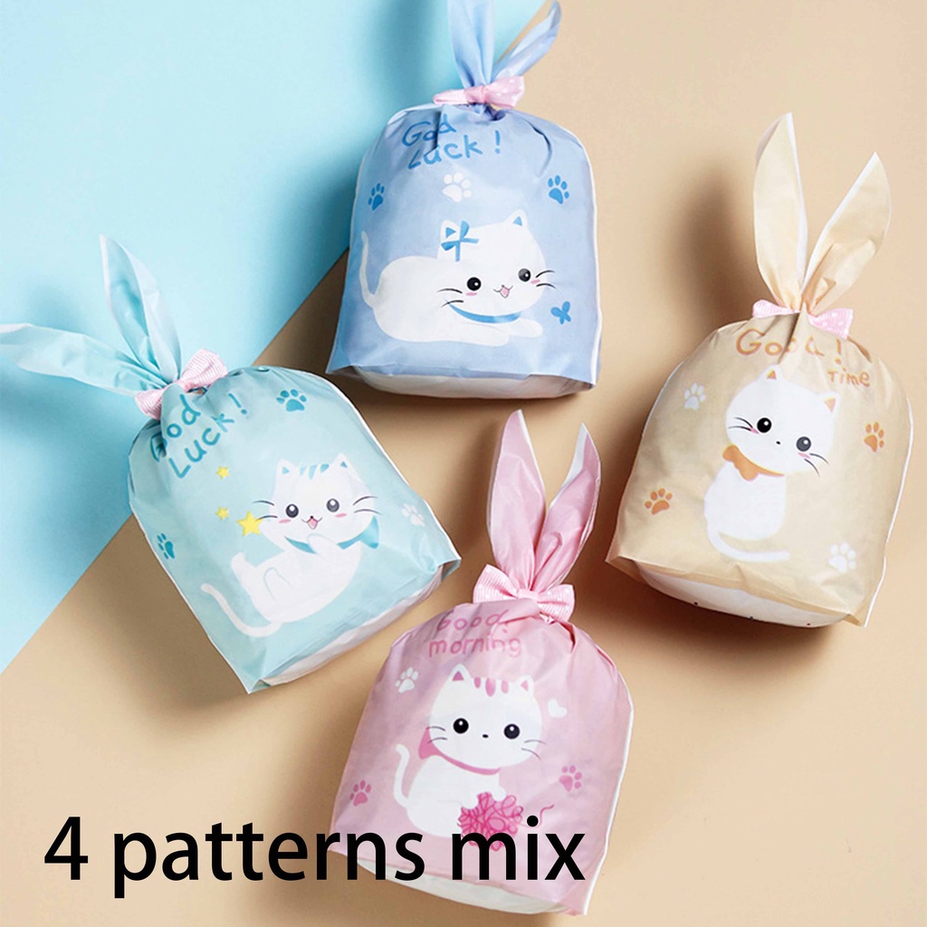 10pcs Kids Loot Bags Birthday Party Goodies Bags - Bunny Ear Goodie ...