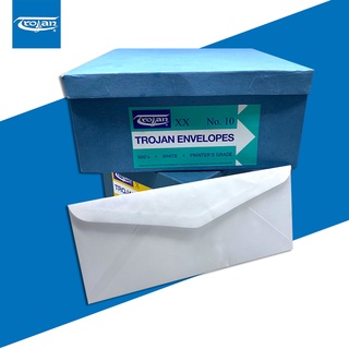 Trojan 10 2X PG White Long Letter Envelope 500's | Shopee Philippines