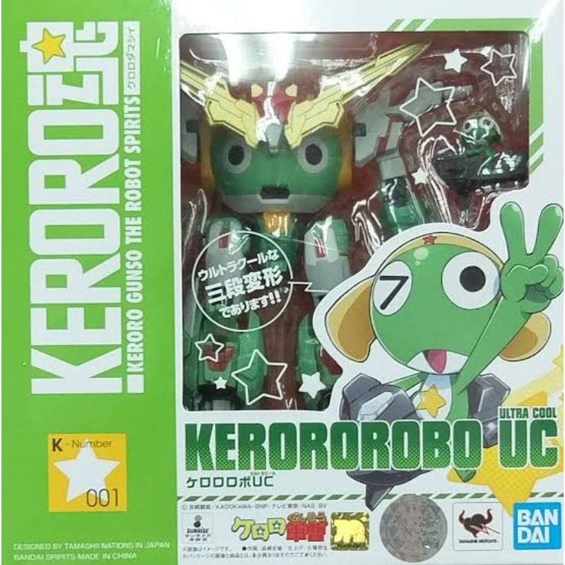 Bandai Robot Damshii Spirits Sergeant Keroro KeroroRobo Unicorn Gundam ...