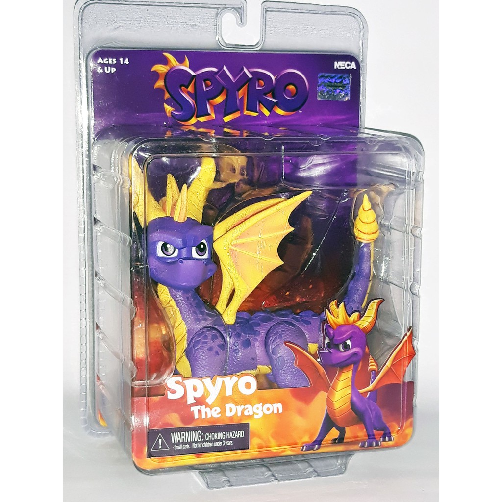 Spyro – 7” Scale Action Figure – Spyro the Dragon by NECA | Shopee ...