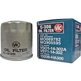 Genuine Vic Oil Filter C-306 Montero 4D56, Adventure, Pajero, Starex ...