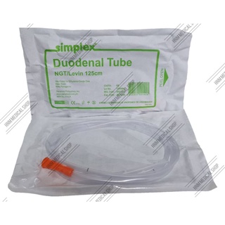 Duodenal Tube NGT/Levin 125cm Sterile SIMPLEX | Shopee Philippines