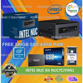 INTEL NUC NUC7CJYHN1 MINI PC KIT Intel® Celeron® Processor J4025 (4M Cache, up to 2.90 GHz) FREE ...