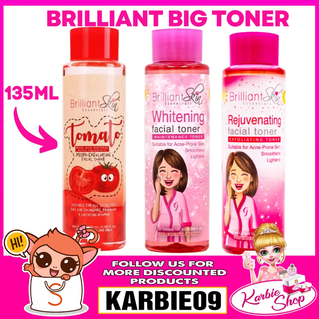 ORIG BRILLIANT SKIN REJUVENATING BIG TONER 135ML | Shopee Philippines