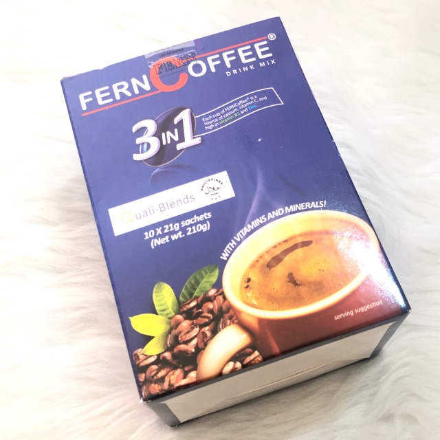 Fern C Coffee 3in1 10sachets per bag | Shopee Philippines