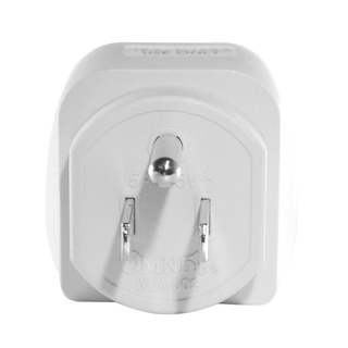 Omni WUA-003 Travelling Adaptor with Ground Universal Socket Travel ...