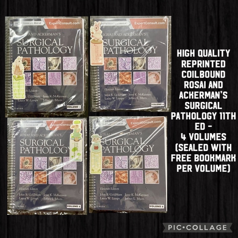 SALE Rosai Ackerman Surgical Pathology Patho Surgpath Textbook 11th Edition | Shopee Philippines