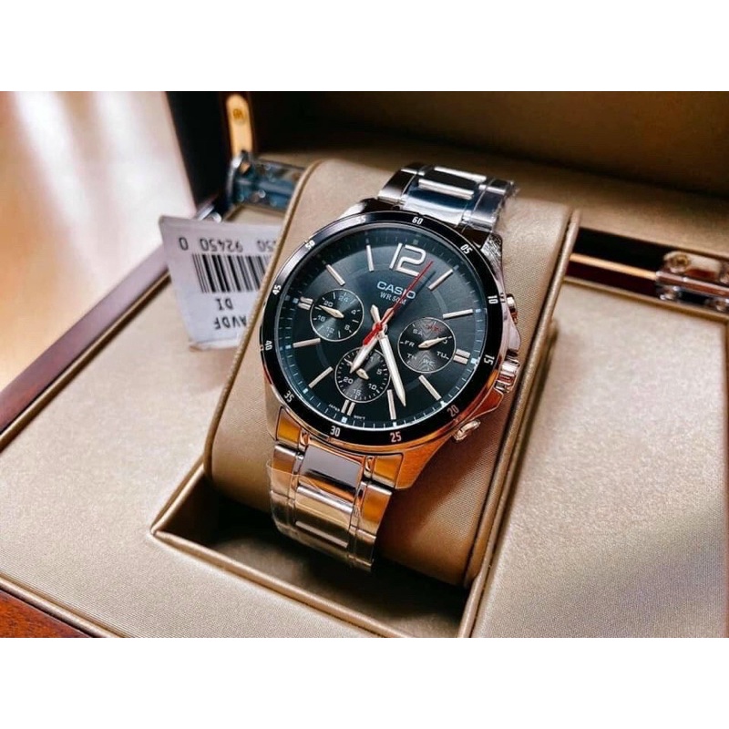 Casio MTP-1374 Men'S Watch 42mm | Shopee Philippines