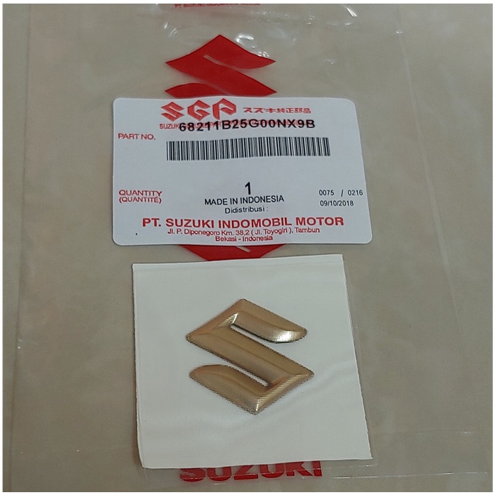Motorcycle-emblem- EMBLEM S GOLD SUZUKI SATRIA FU SKYWAVE Etc. - EMBLEM ...