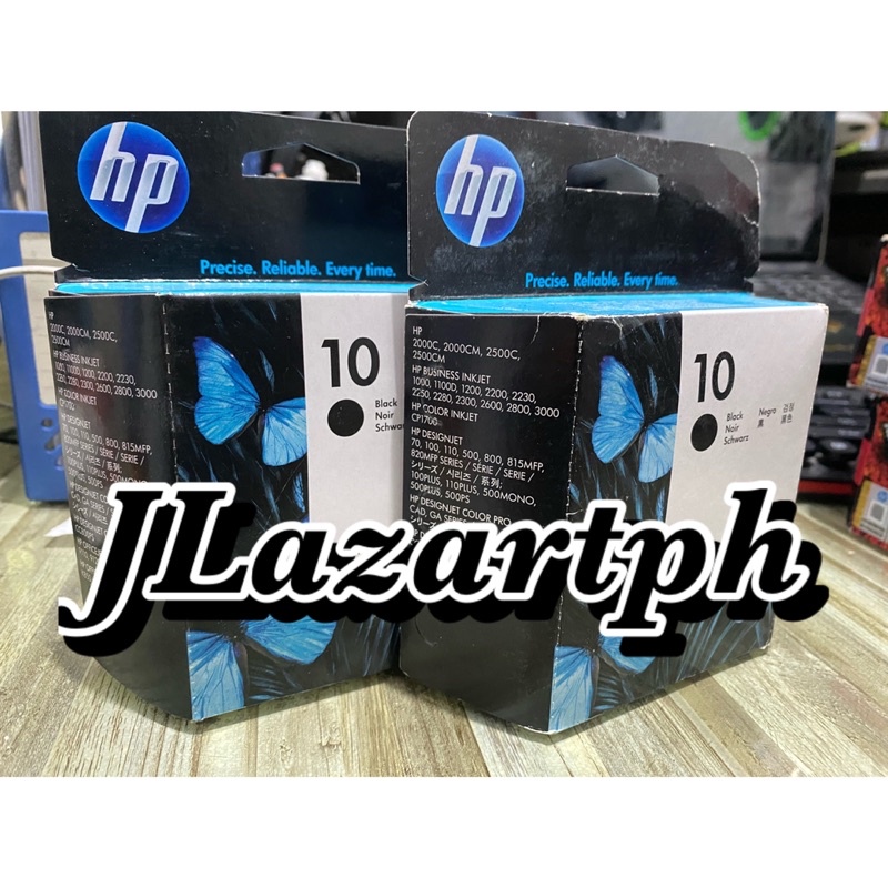 HP 10 Black Original Ink Cartridge 69ML (C4844A) | Shopee Philippines