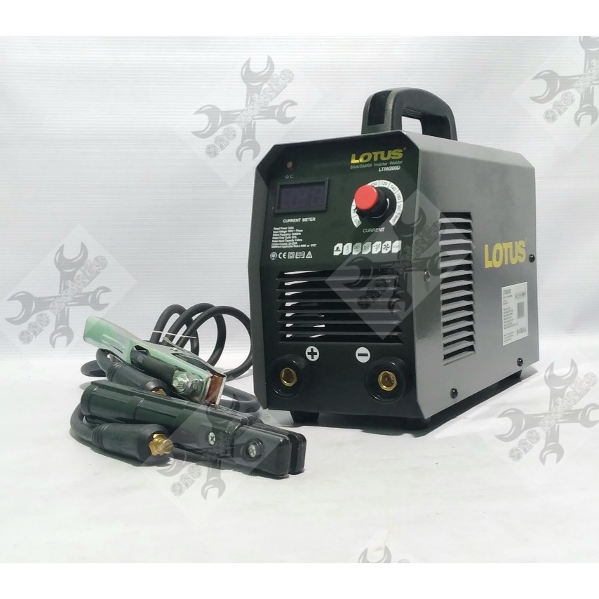 Lotus 200A Stick/SMAW Inverter Welding Machine (LTIW200D) | Shopee Philippines