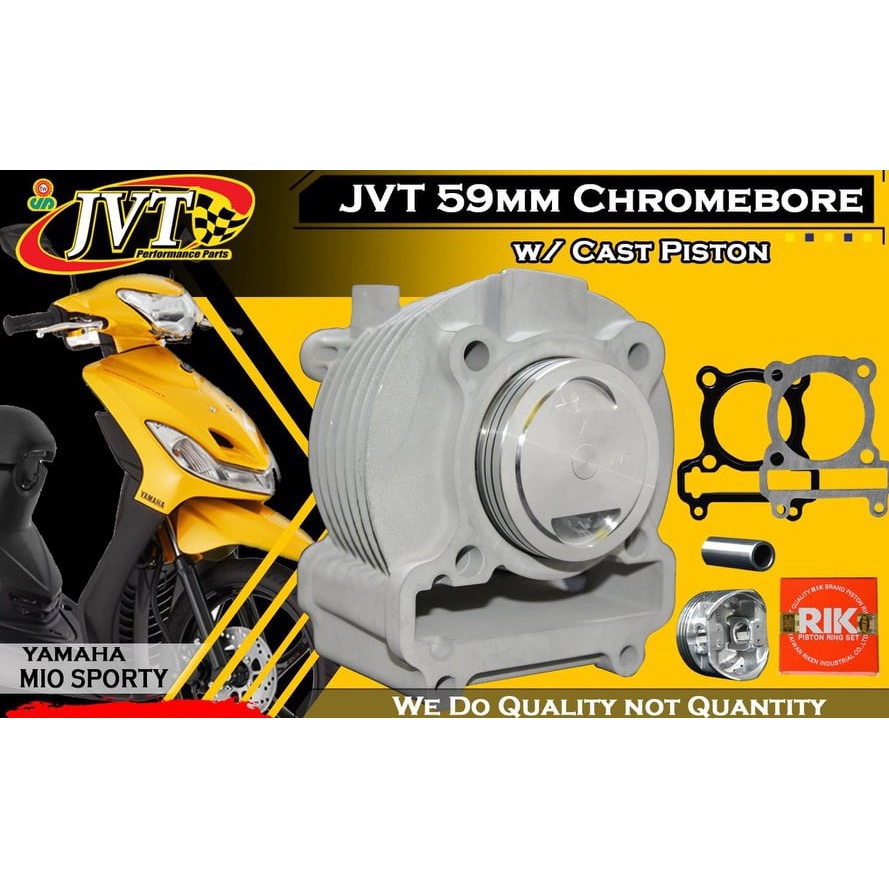 JVT BLOCK MIO CHROMEBORE 59MM | Shopee Philippines