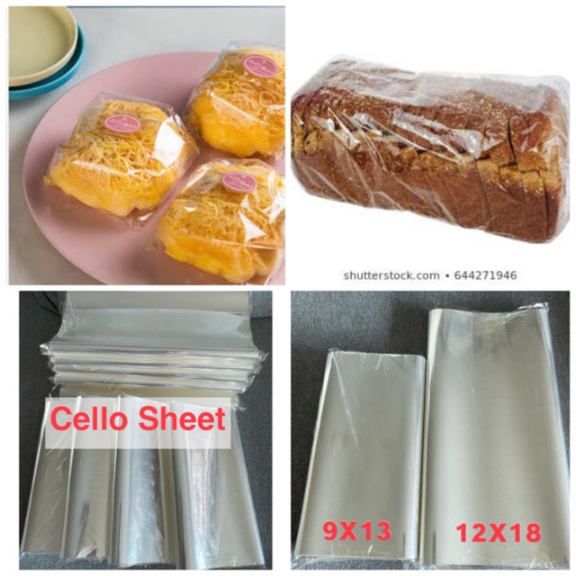 Cello Sheet Plain 9 x 13 or 12 x 18 / 500g or 1 kg | Shopee Philippines