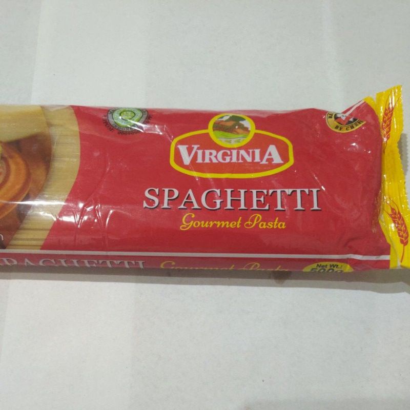 Virginia Spaghetti Gourmet Pasta 500grams | Shopee Philippines