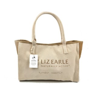 LIZ EARLE Naturally Active Jute Large Shopping Beach ToteBag | Shopee ...