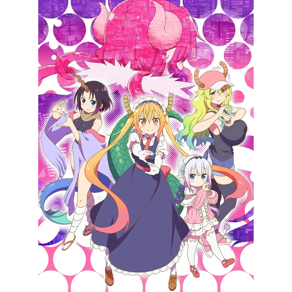 Miss Kobayashi's Dragon Maid Posters / Japanese Anime A4 Size Posters ...