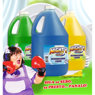 Mighty Clean Dishwashing Liquid Blue Antibacterial - (DWL blue) - 1 ...