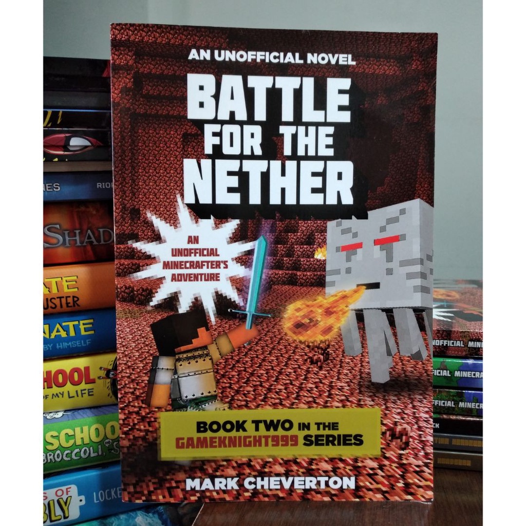 Minecraft - Battle for the Nether (A Fiction Book) | Shopee Philippines