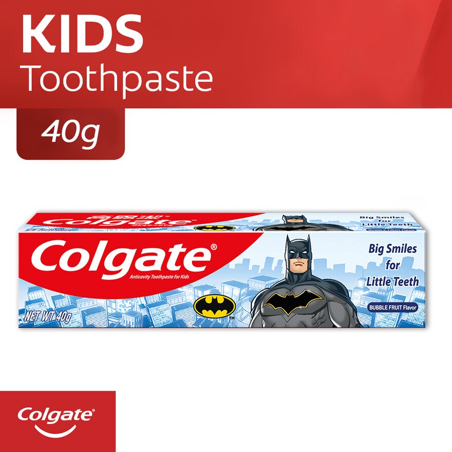 COLGATE Batman Kids Toothpaste 40g | Shopee Philippines