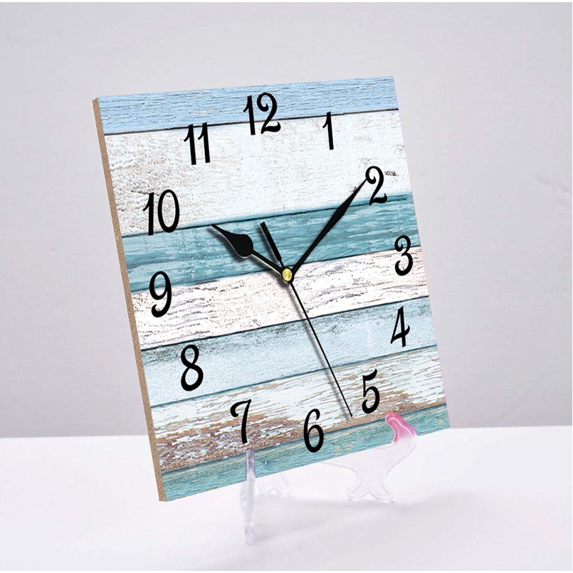 SENSI PIC#Creative wooden square clocks, fashionable desk clocks, wall ...