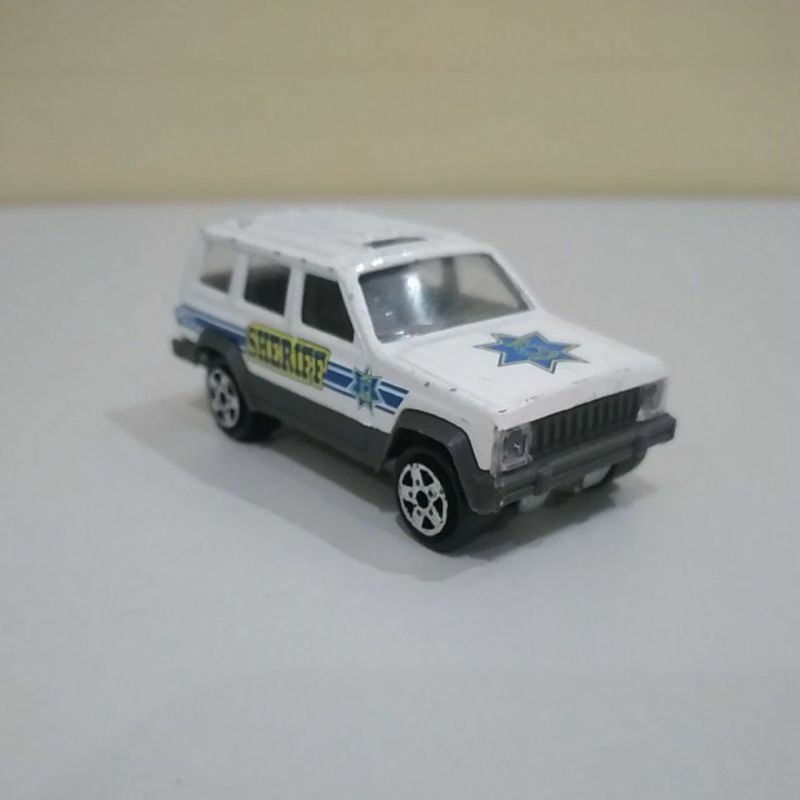 Majorette Jeep Cherokee Sheriff (metal base) | Shopee Philippines